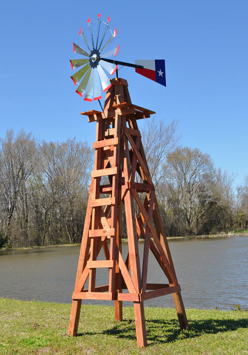 Decorative Outdoor Windmills – Weathered Finishes LLC